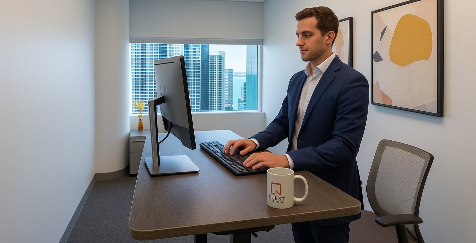 Why Standing Desks and Quiet Pods Are the New Corner Office Power Moves